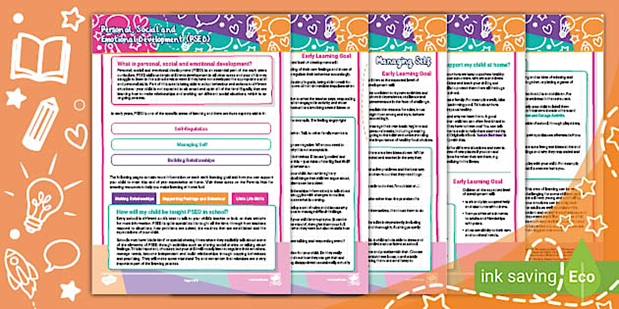 Supporting Your Child's Learning in Reception - PSED