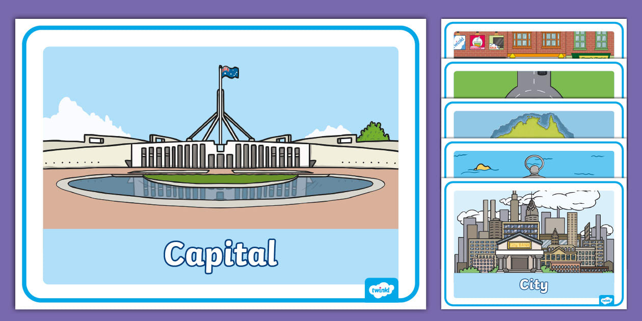 Maps and Locations Display Posters (Teacher-Made) - Twinkl