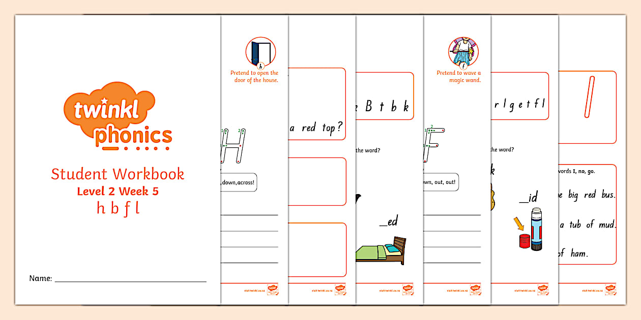 Twinkl Phonics: Level 2: Week 5 Workbook