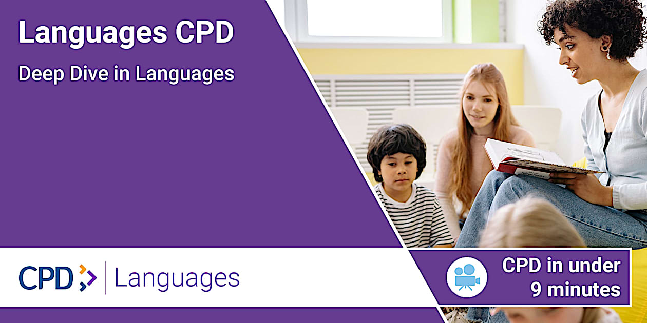 👉 Languages CPD Video: Preparing for a Deep Dive - Twinkl