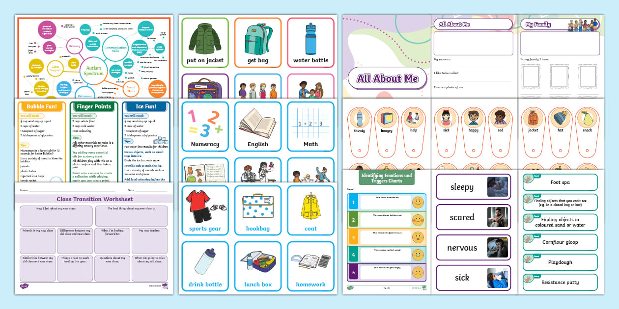 Autism Settling-In Pack (teacher made) - Twinkl