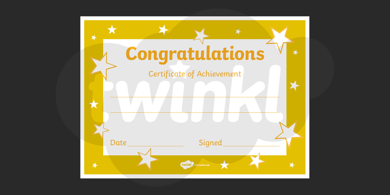 Certificate Congratulations Templates Free