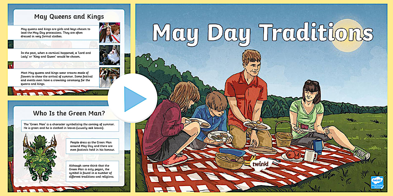 KS2 May Day PowerPoint - Twinkl
