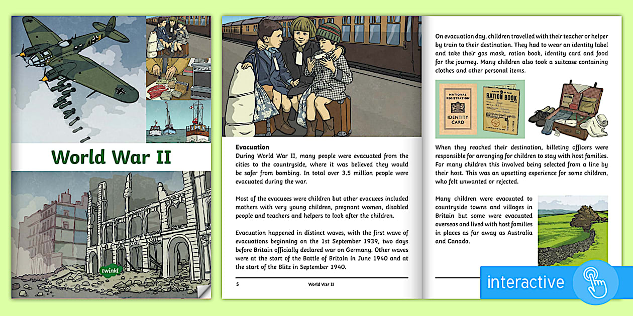 World War II eBook (Teacher-Made) - Twinkl