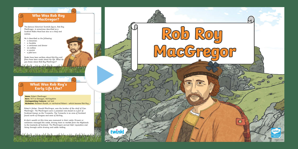 Rob Roy MacGregor PowerPoint (teacher made) - Twinkl