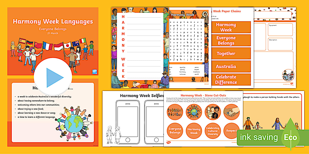 Harmony Day Activities | Child Care & Schools | Twinkl