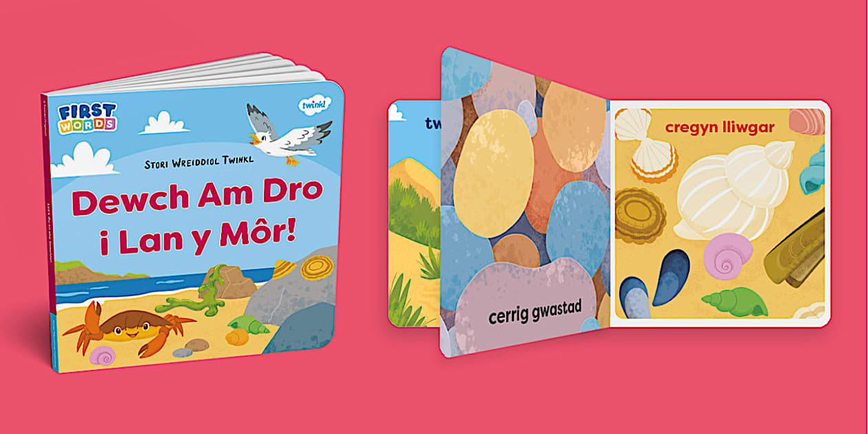 eLyfr Dewch am Dro i Lan y Môr!