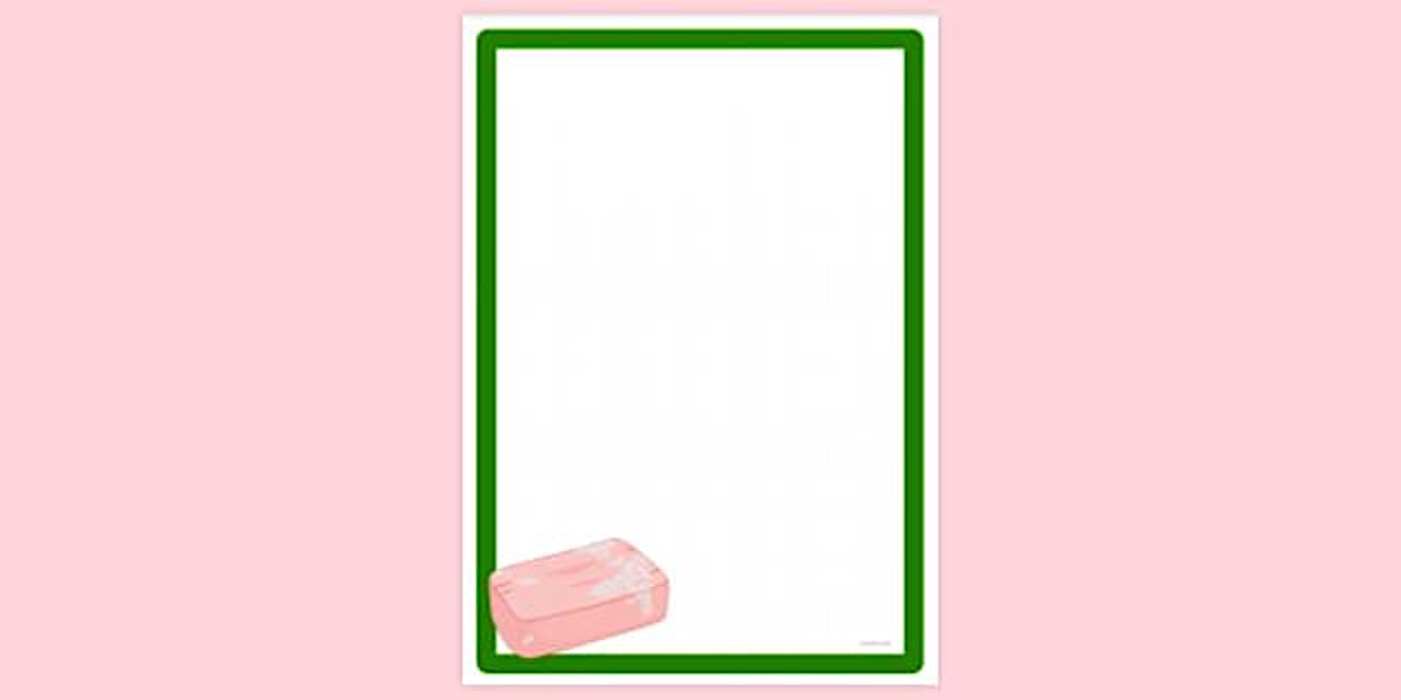 Bar of Soap Page Border | Page Borders | Twinkl - Twinkl