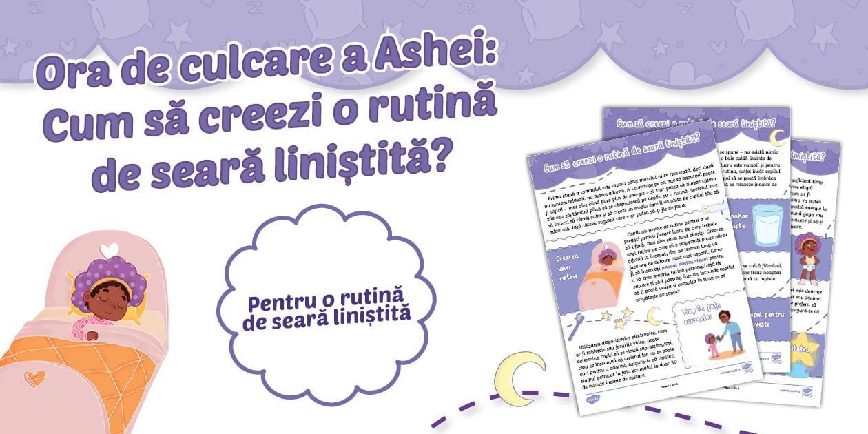 Cum să creezi o rutină de seară liniștită? – Ghid părinți