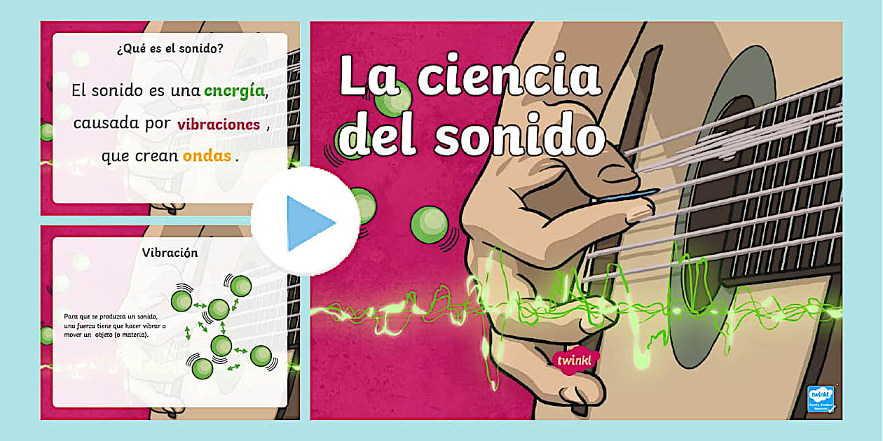 Presentacion: La ciencia del sonido (Teacher-Made) - Twinkl
