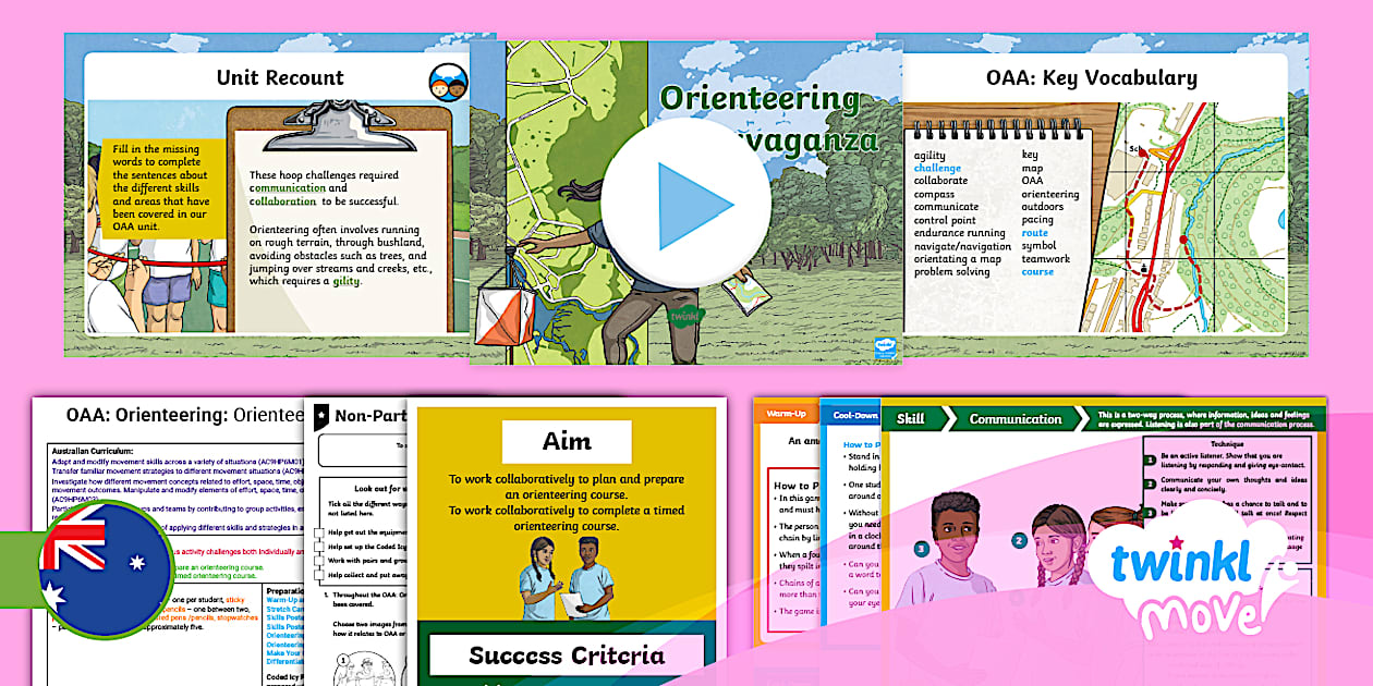 Year 5 OAA Lesson 6: Orienteering Extravaganza