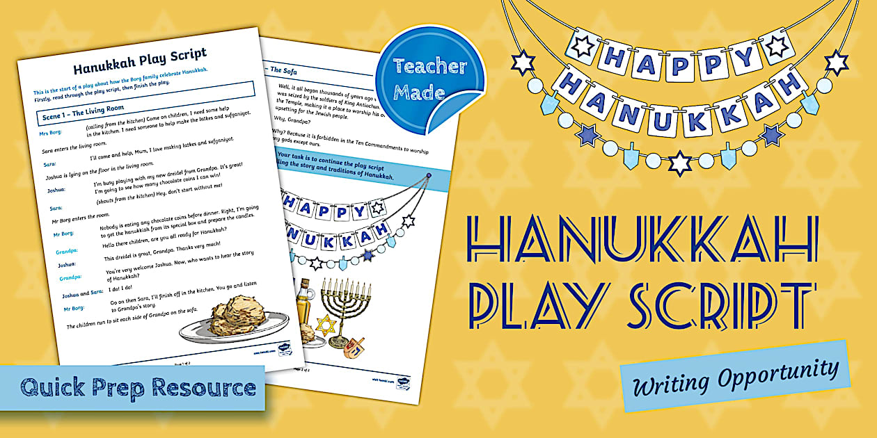 KS2 Hanukkah Play Script