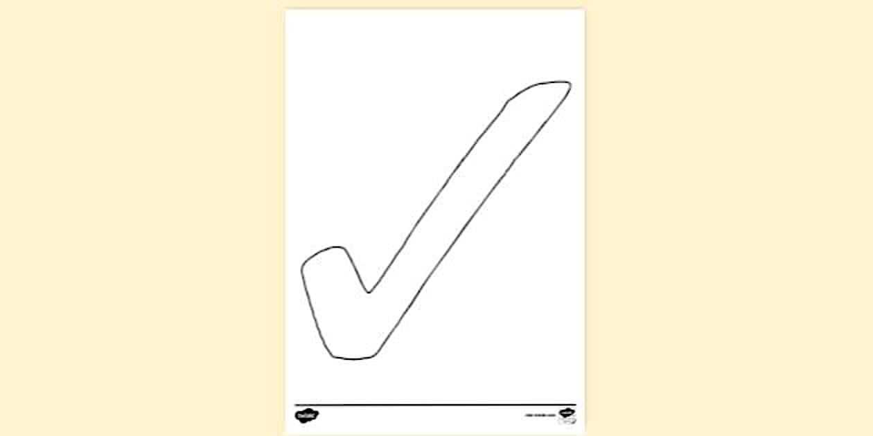 Support Tick | Colouring Sheets (Teacher-Made) - Twinkl