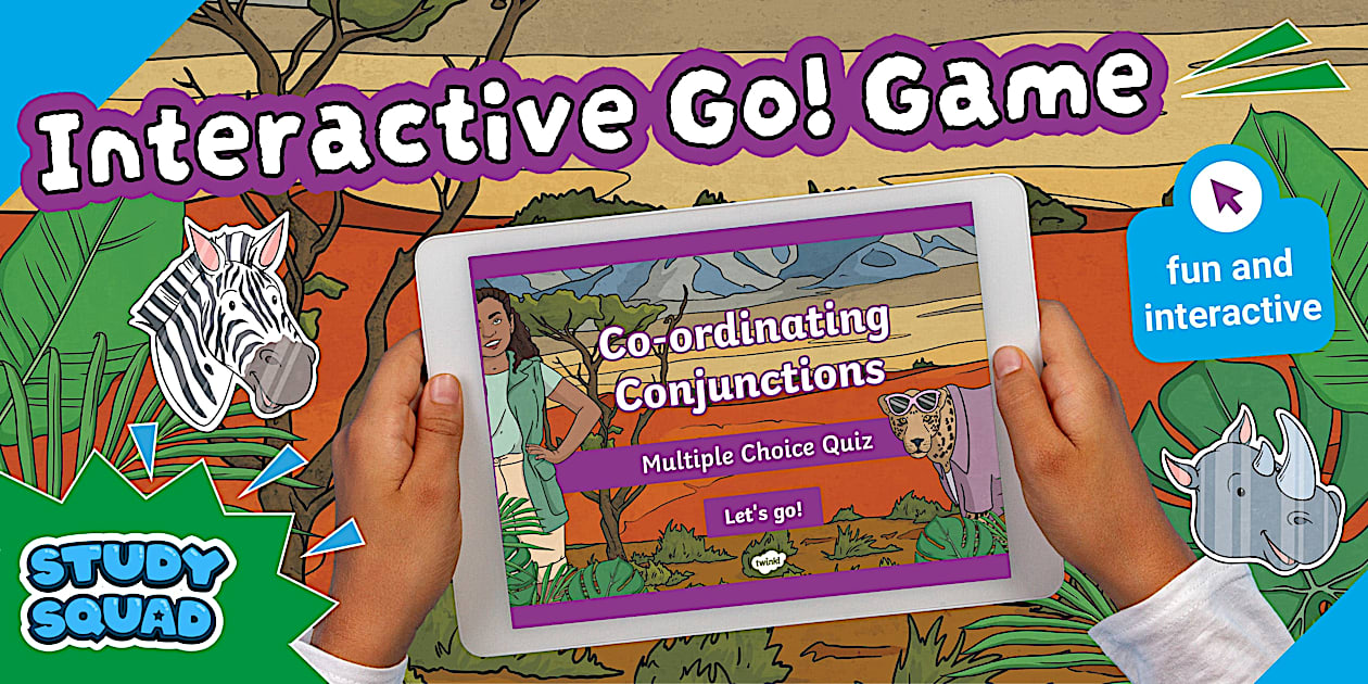 KS2 English Co-ordinating Conjunctions Multiple Choice Quiz