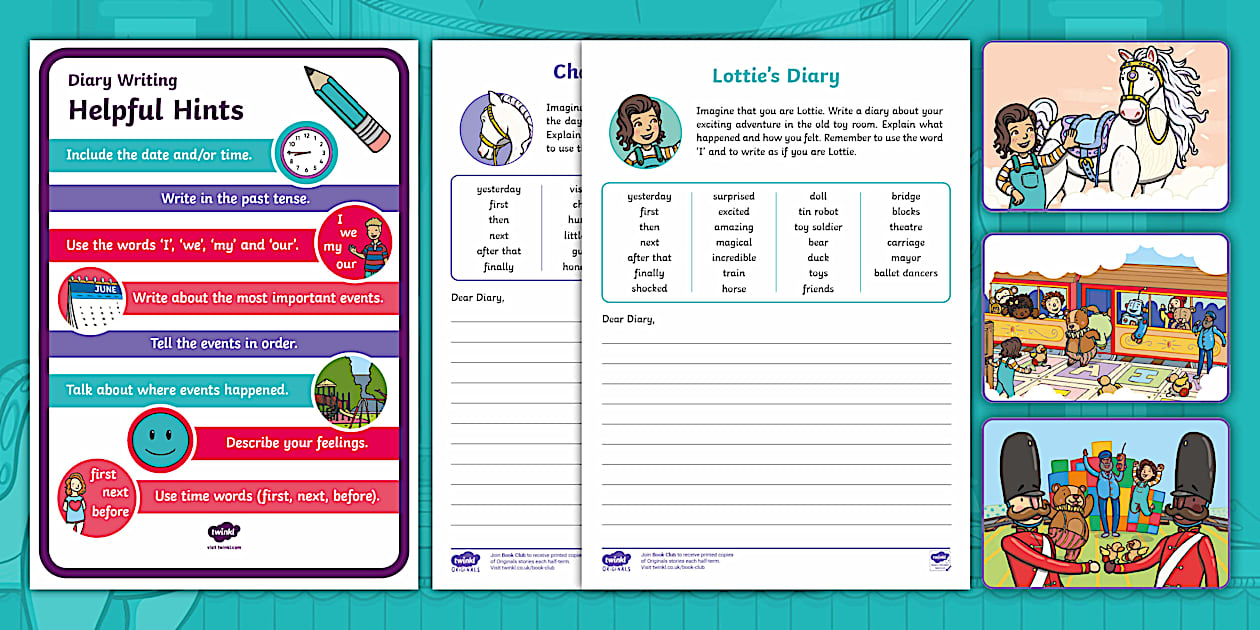 The Old Toy Room: Diary Writing Resource Pack (Teacher-Made)