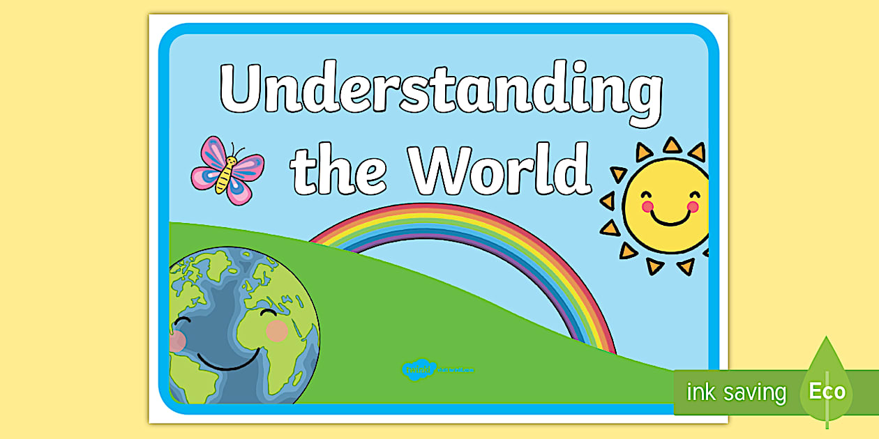 EYFS Learning Areas Understanding the World Display Poster