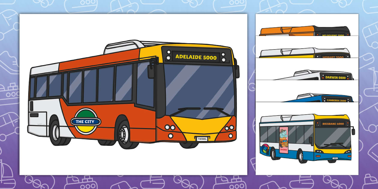 Australian Buses (creat de profesori) - Twinkl