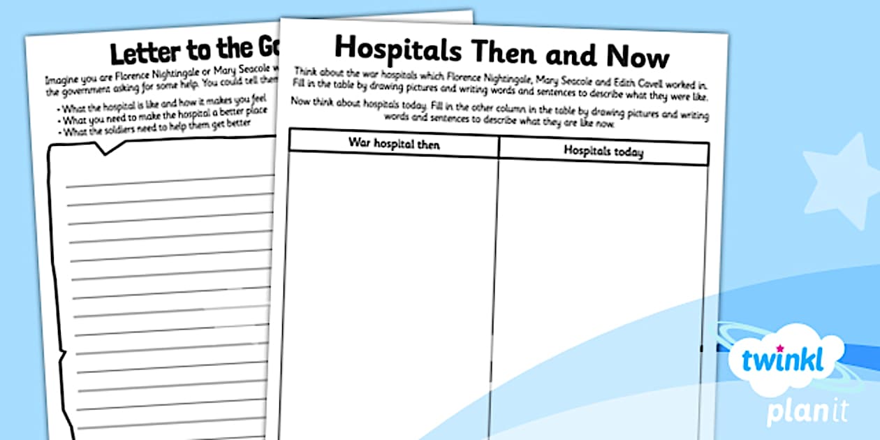History: Nurturing Nurses KS1 Unit Home Learning Tasks
