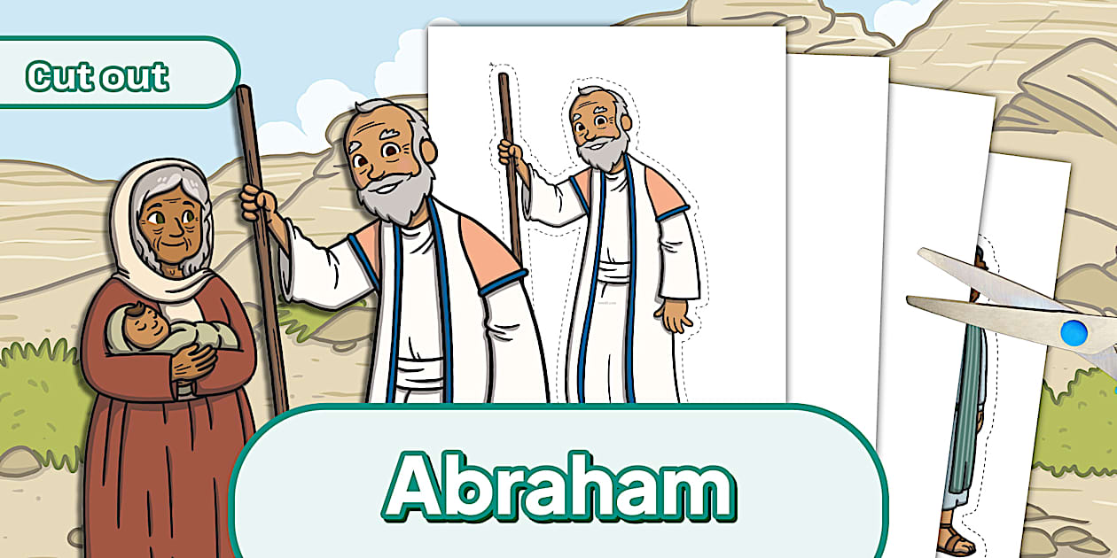 Dibujo de Abraham | Recursos Educativos Twinkl - Twinkl