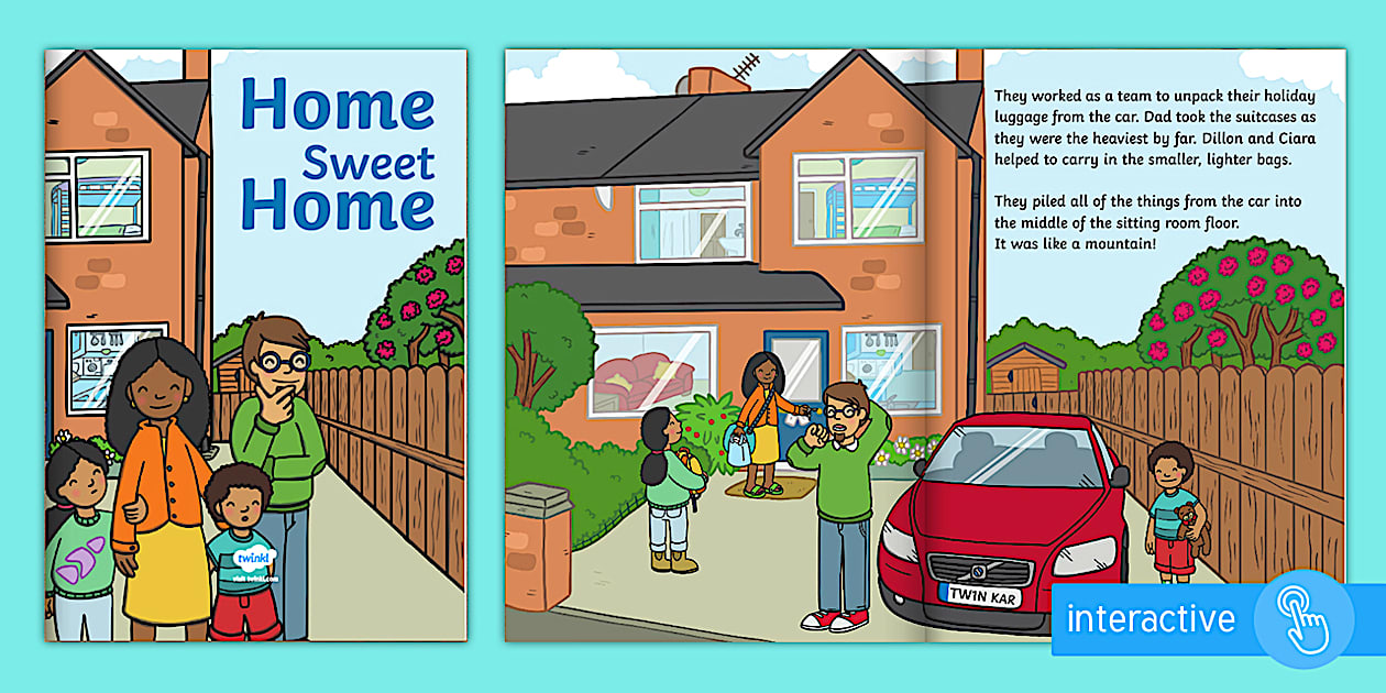 Exploring My World - Home Sweet Home eBook - Twinkl