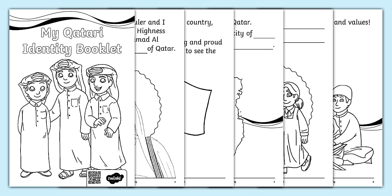My Qatari Identity Booklet (teacher made) - Twinkl