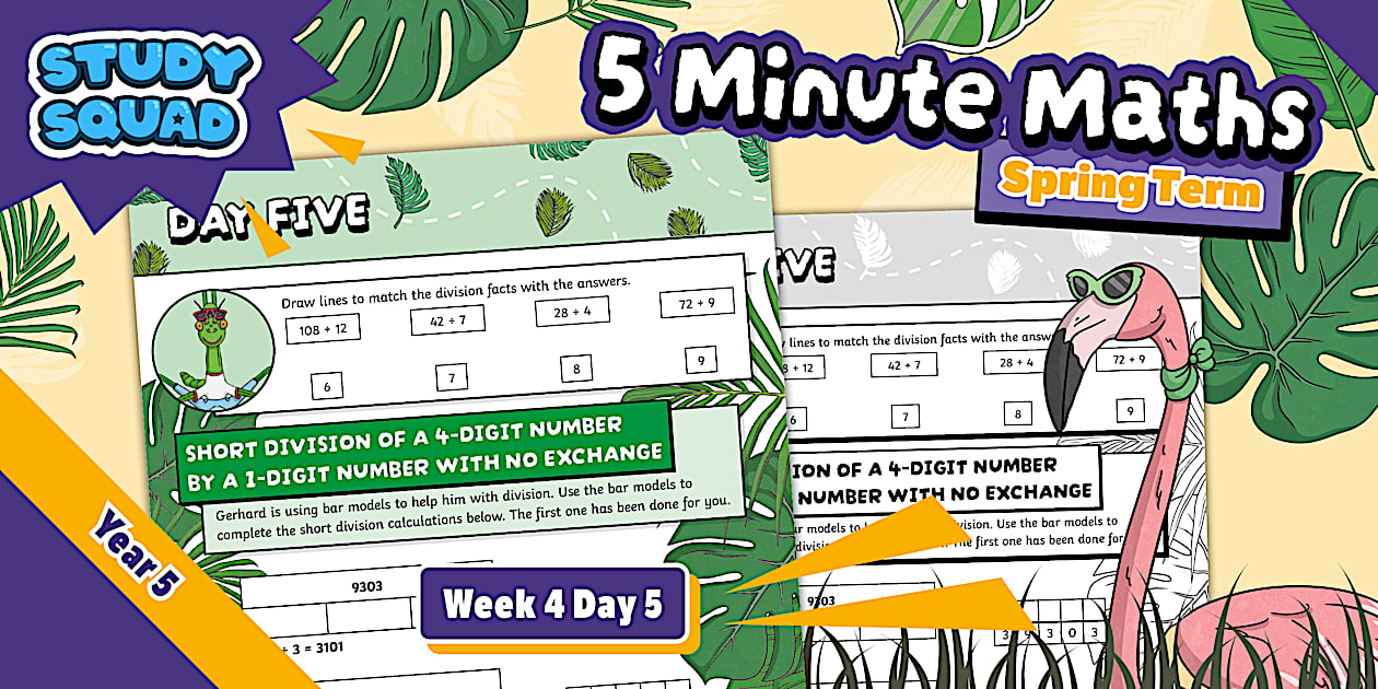 👉 Study Squad 5 Minute Maths - Year 5 Spring - Week 4 Day 5