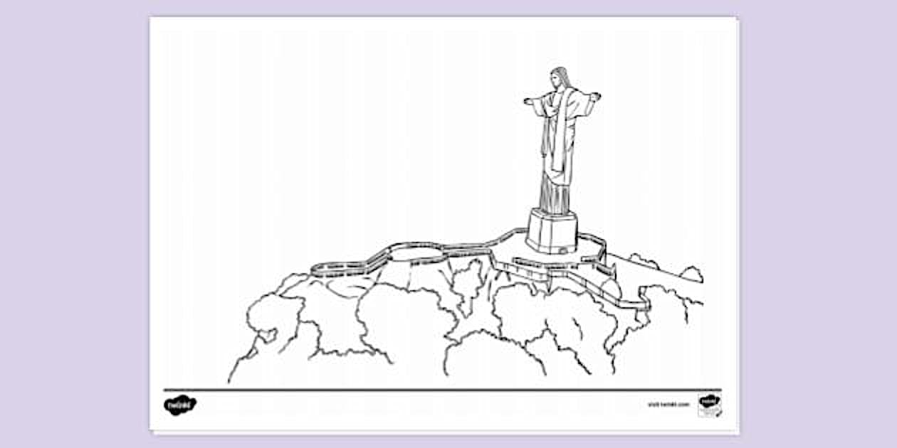 Brazil Colouring Page | Colouring Sheets - Twinkl