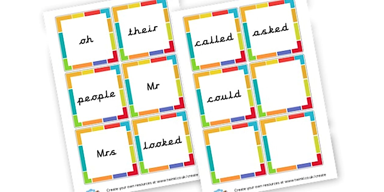 Phase 5 Tricky Words (teacher made) - Twinkl