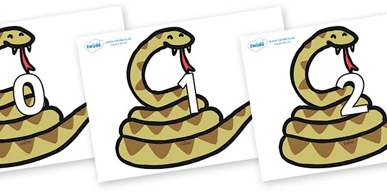 Numbers 0-100 on Snakes (Teacher-Made) - Twinkl