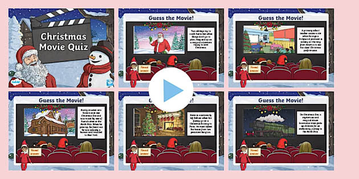 Christmas Movie Quiz PowerPoint - Twinkl