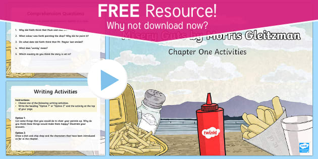 FREE! - Chapter 1 Activities to Support Teaching on Misery Guts by Morris