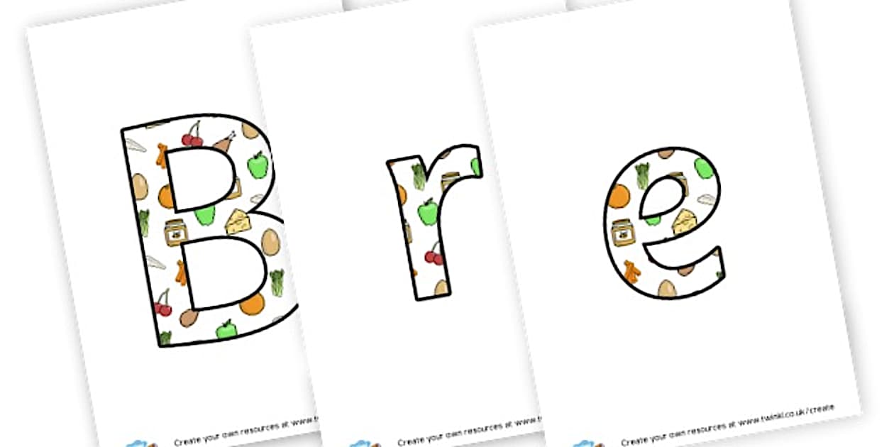 Breakfast Club - display lettering (teacher made) - Twinkl