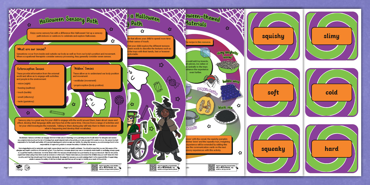 Halloween Sensory Path