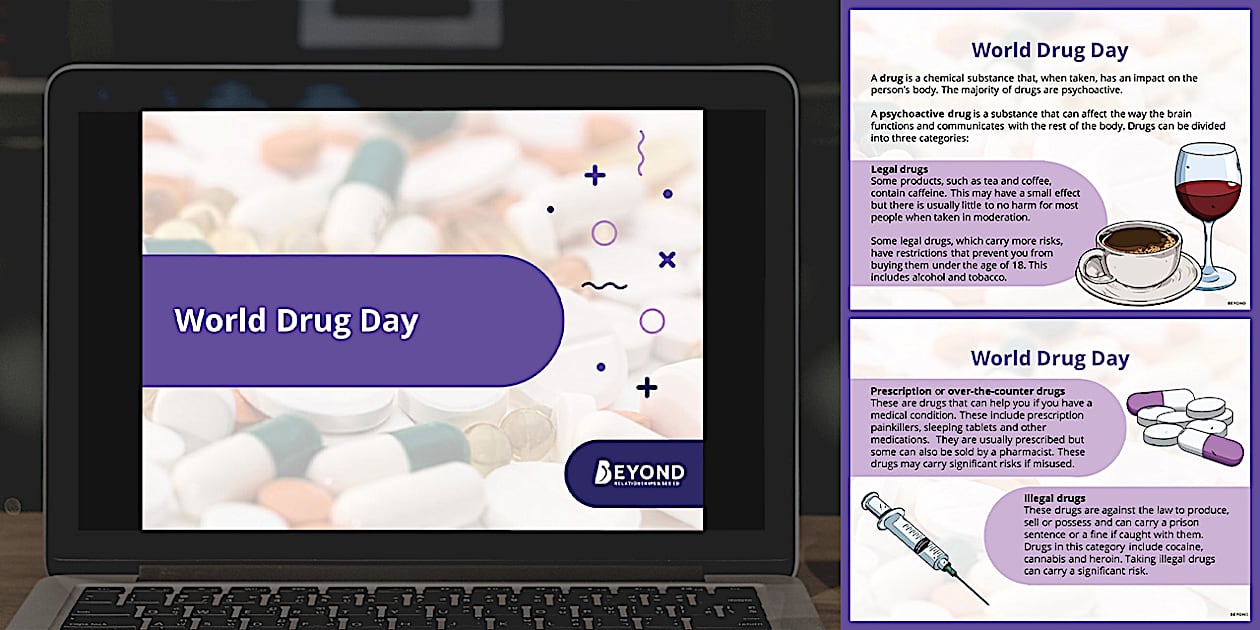 World Drug Day PowerPoint (teacher made) - Twinkl