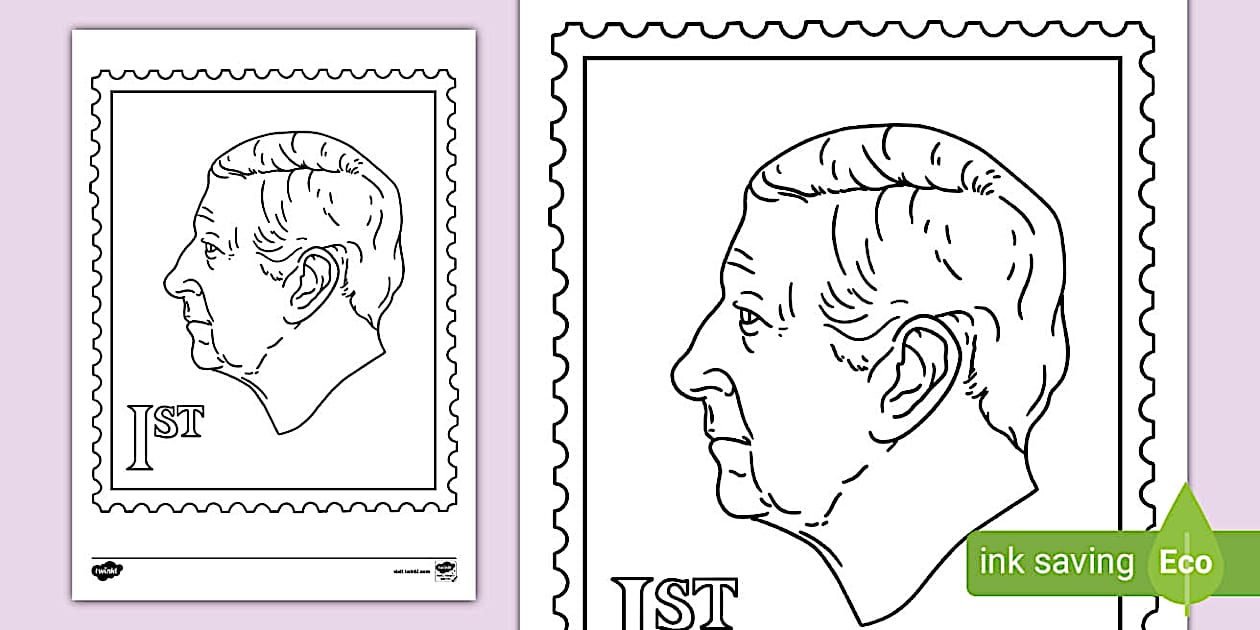 Postage Stamp Template (teacher made) - Twinkl