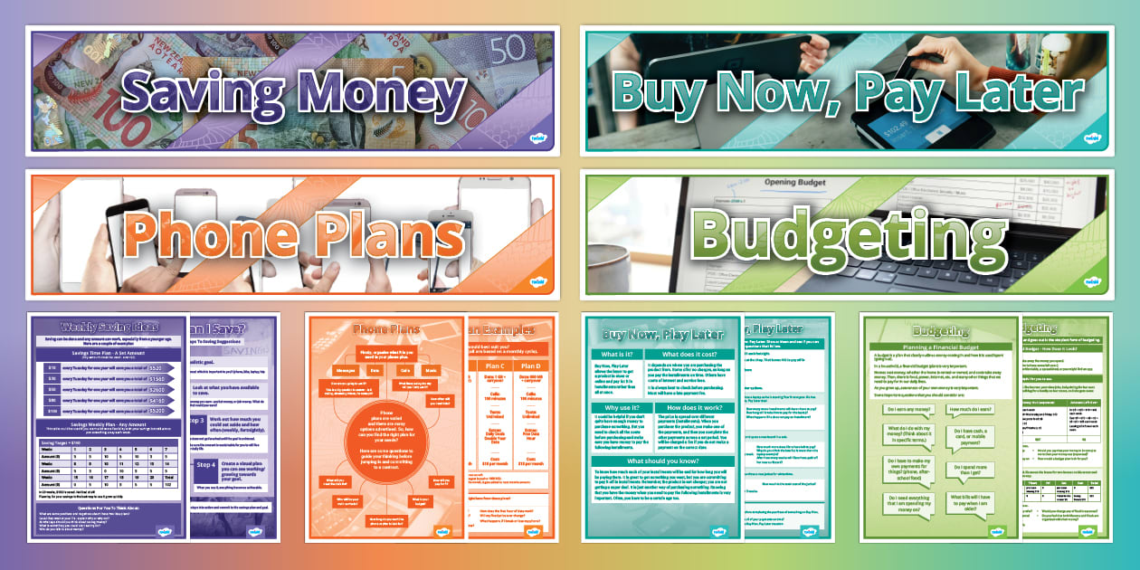Financial Maths Display Pack - All in One - Twinkl