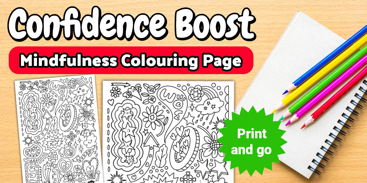 Foundation Phase Life Skills - Confidence Boost - Mindfulness Colouring ...