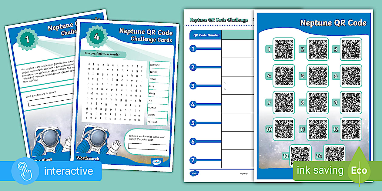 Neptune QR Code Scavenger Hunt