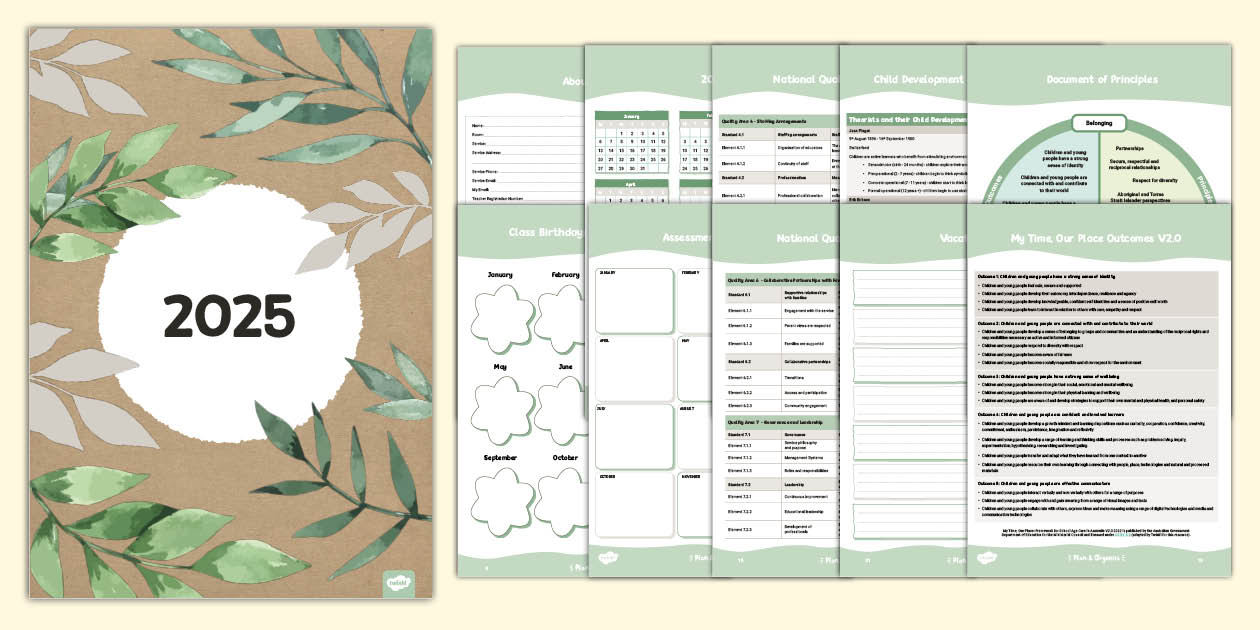 2025 MTOP Planner (Hecho por educadores) - Twinkl