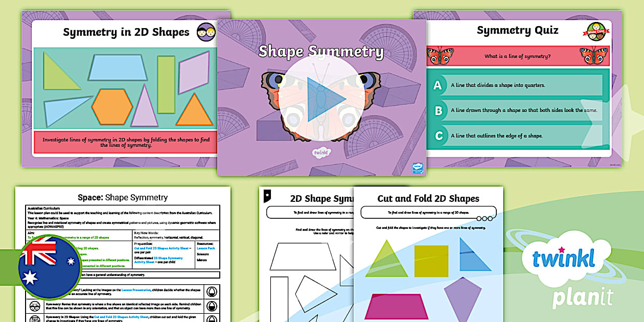 Year 4 Space: Properties of Shapes Lesson 1 (teacher made)