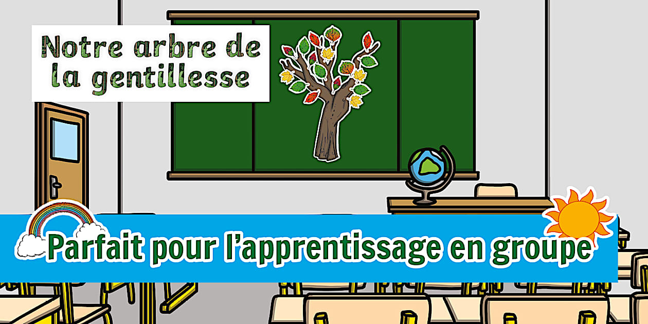 Pack d'affichage de porte : Arbre de la gentillesse