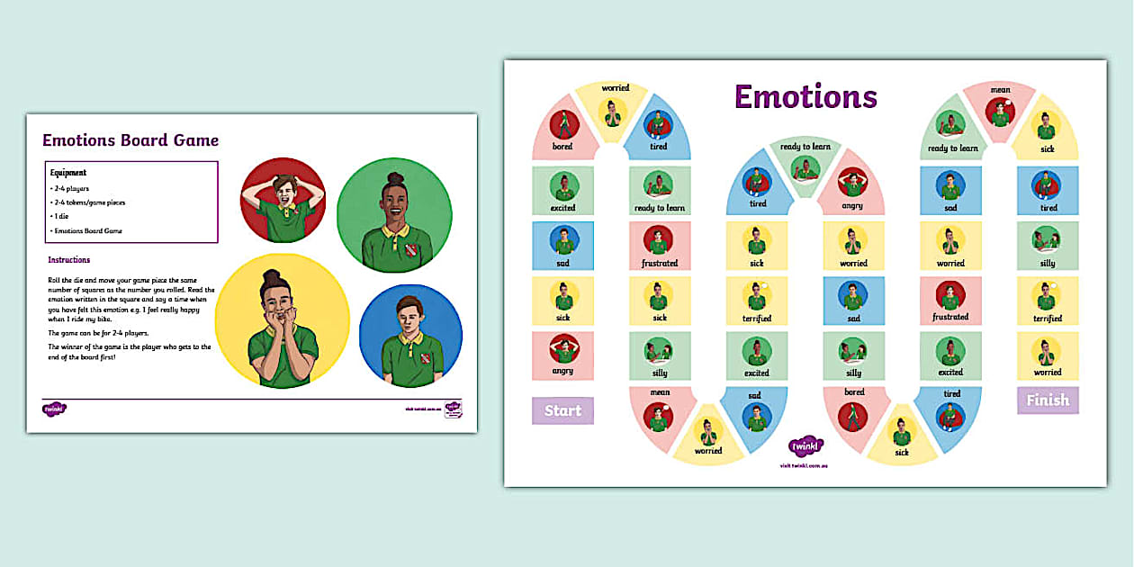 The Regulators Emotions Board Game (teacher made) - Twinkl The Regulators Emotions Board Game (teacher made) - Twinkl