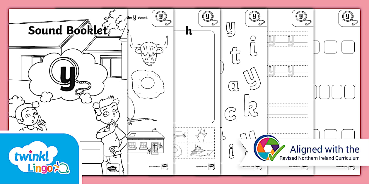 y Initial Letter Activity Book