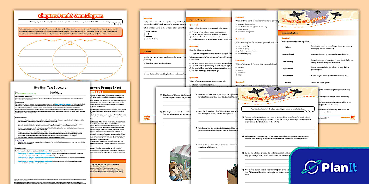 Year 6 'Code-Cracking for Beginners': Reading Lesson 3