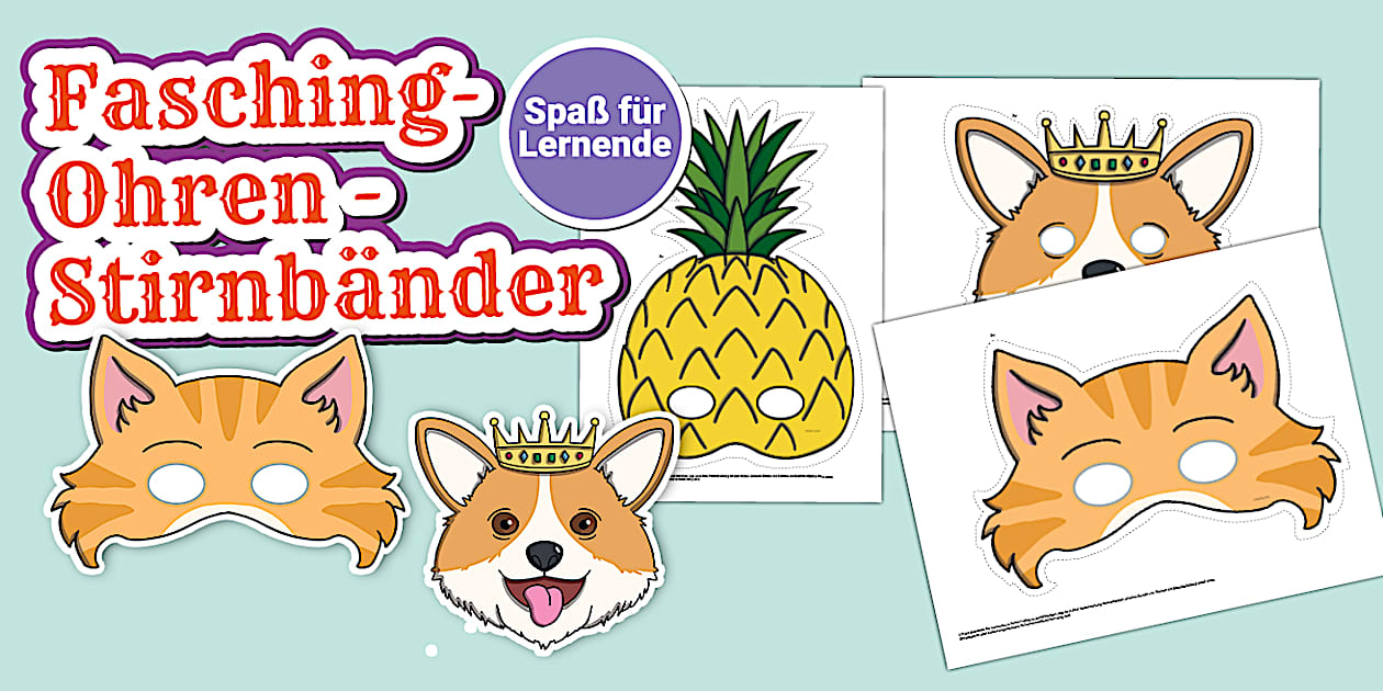 Fasching - Stirnbänder