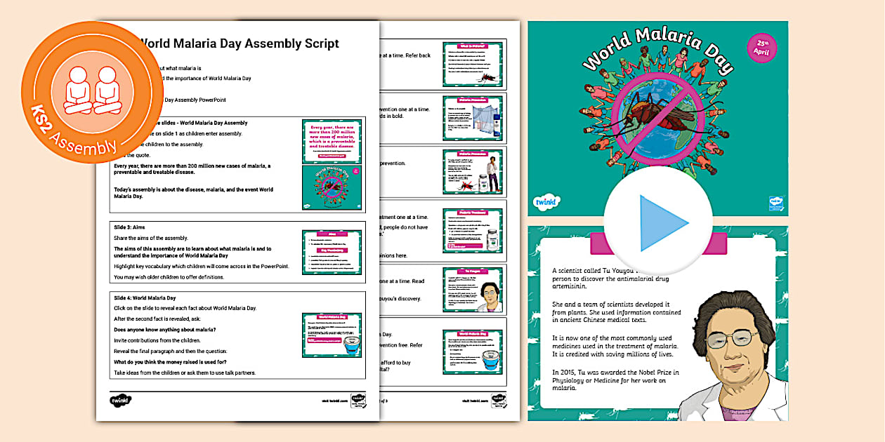 World Malaria Day KS2 Assembly