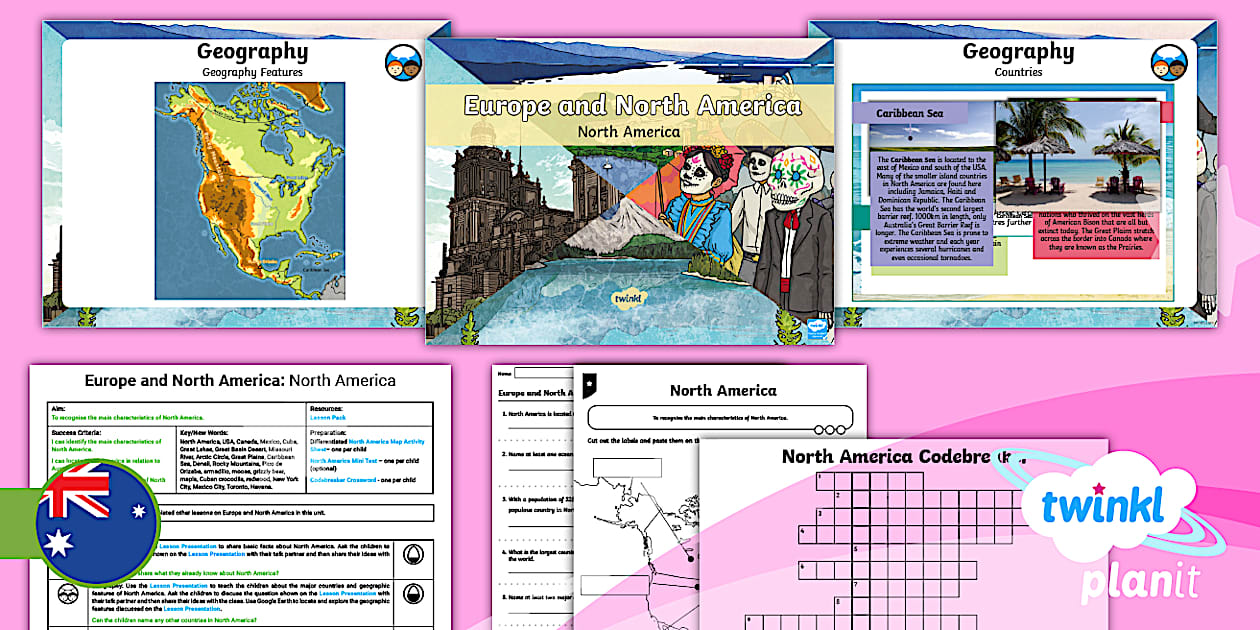 Year 5 HASS Geography Europe and North America Lesson 5