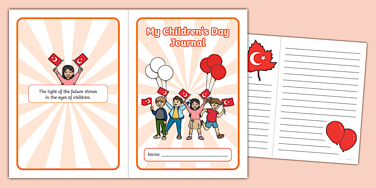 My Children's Day Journal-Twinkl