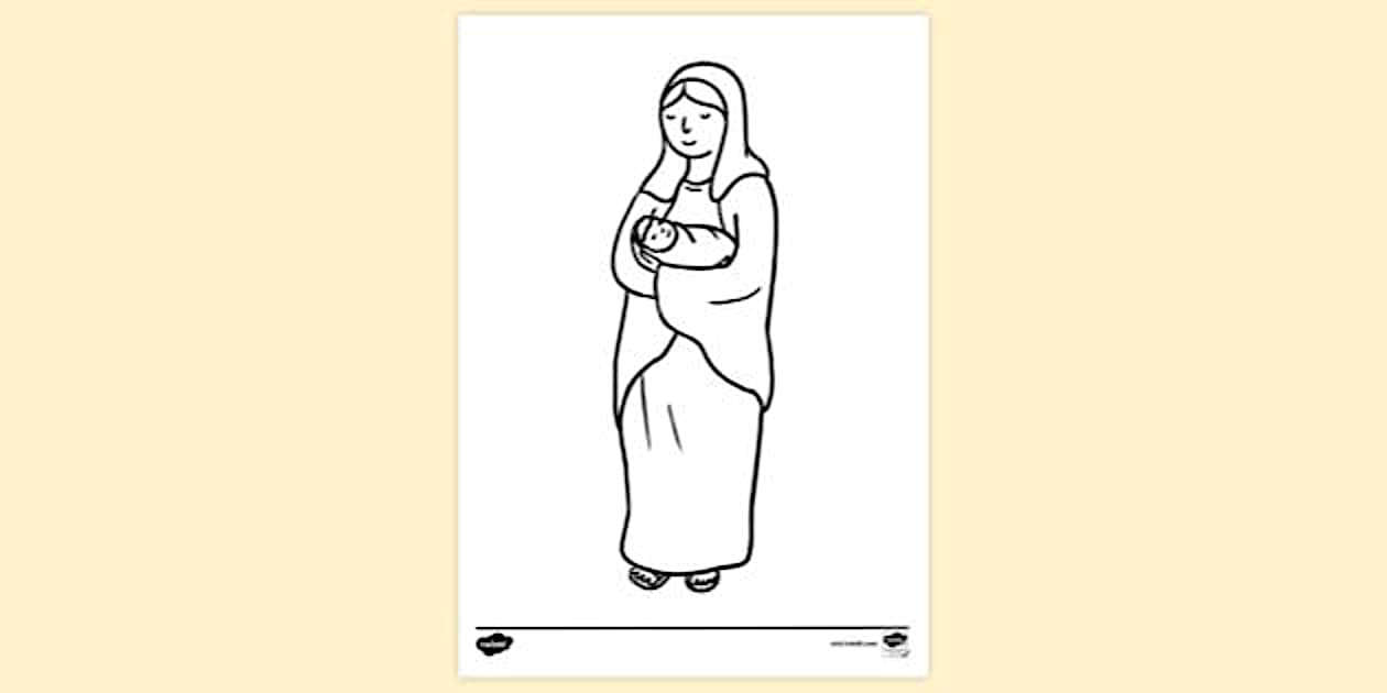 Bible Character Colouring Page | Twinkl Resources - Twinkl