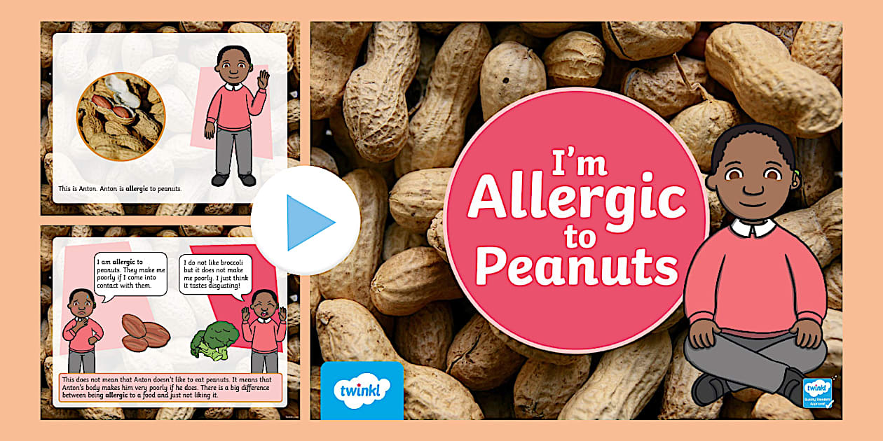 'I'm Allergic to Peanuts' Social Scenario PowerPoint